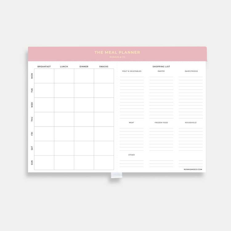 Shopping List Magnetic - Fridge Magnet | Ronnie and Co – Ronnie & Co