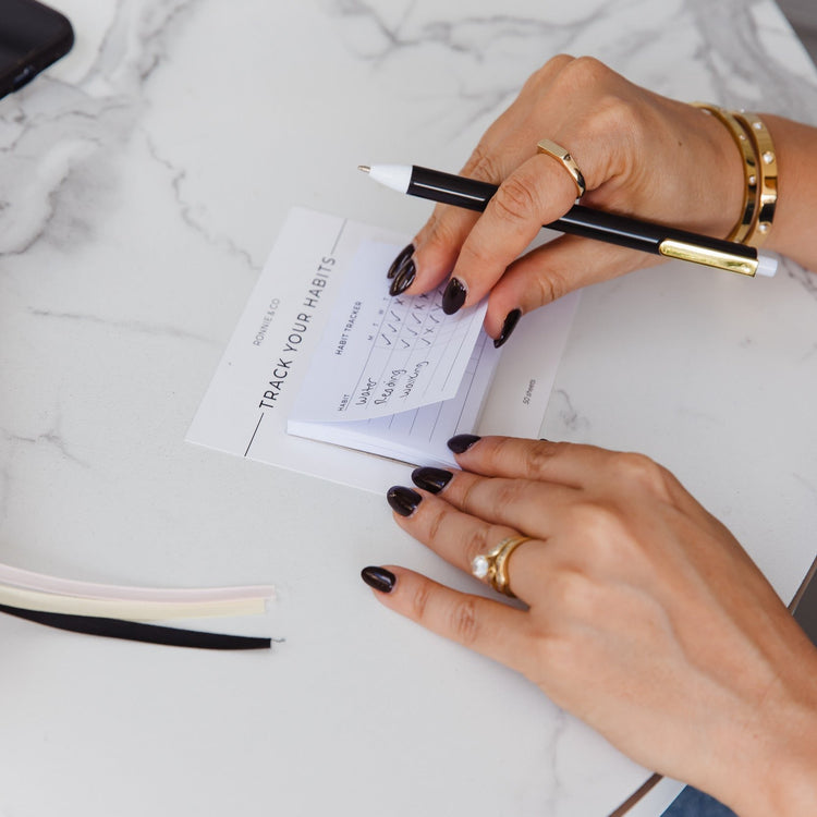 Habit Tracker Sticky Notes | Ronnie and Co – Ronnie & Co