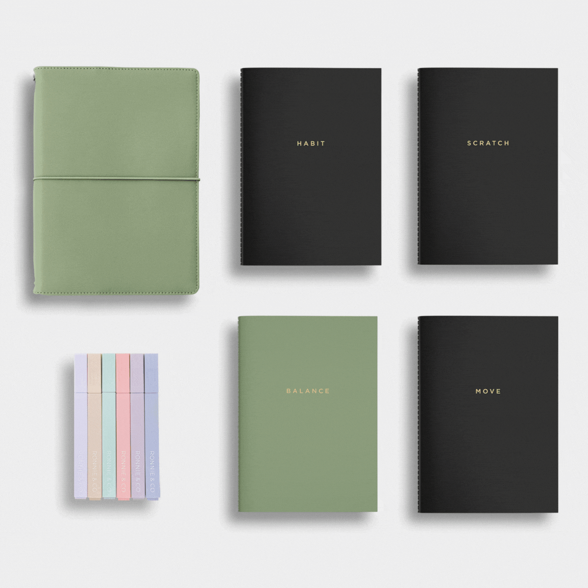 Notebook Starter Kit - Build Your Bundle – Ronnie & Co