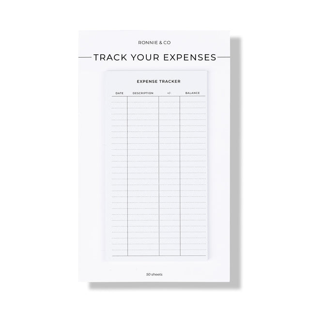 Expense Tracker Sticky Notes | Ronnie and Co